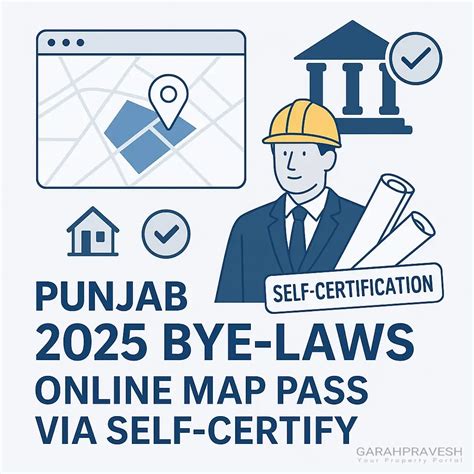 Punjab 2025 Bye Laws Online Map Pass Via Self Certify