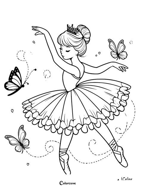 24 Free Ballerina Coloring Pages The Color Cove