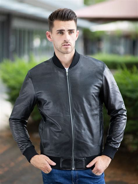 Ralph Lauren Classy Black Leather Jacket Maher Leathers