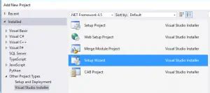 How To Make An Installer Setup From Your VB Net Project