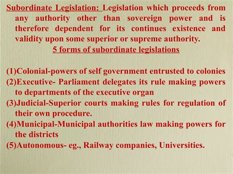 Legislation Ppt