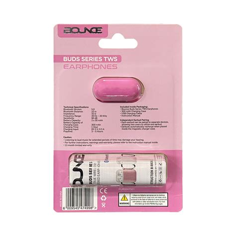 Bounce Buds Series Tws Earphones 1119 Geopk Us Brilliant Power