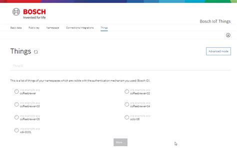 Manage Your Things Bosch Iot Things Documentation