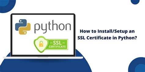 how to install ssl certificate in python