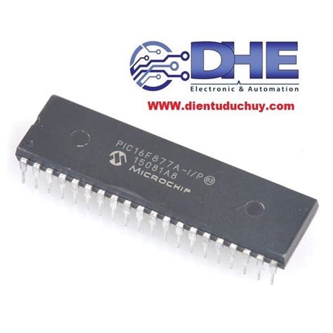 Pic16f877a Dip40 Vi điều Khiển 8bit Microchip Cửa Hàng Linh Kiện điện Tử Đức Huy