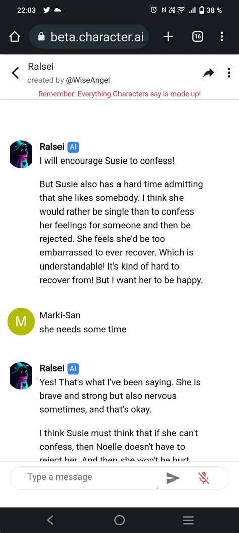 I Was Talking With A Ralsei Ai And Somehow We Made Noelle And Susie To