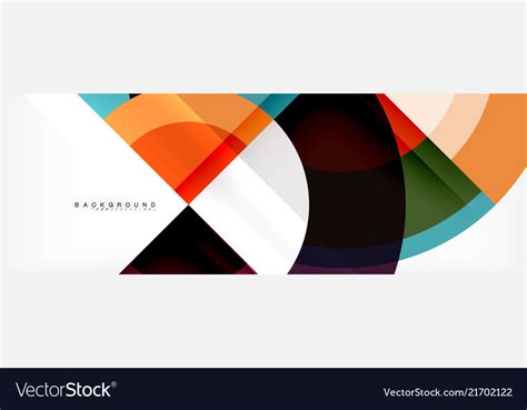 Circular Abstract Background Royalty Free Vector Image