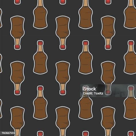 간장 병 낙서 및 스케치 스타일의 벡터 개념입니다 티셔츠 엽서에 인쇄하기 위한 손으로 그린 일러스트레이션 T 셔츠에 대한 스톡 벡터 아트 및 기타 이미지 Istock