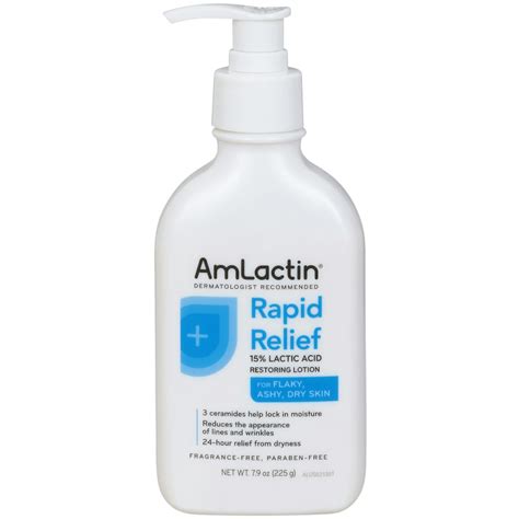 Amlactin Rapid Relief 15 Lactic Acid Restoring Lotion 7 9 Oz