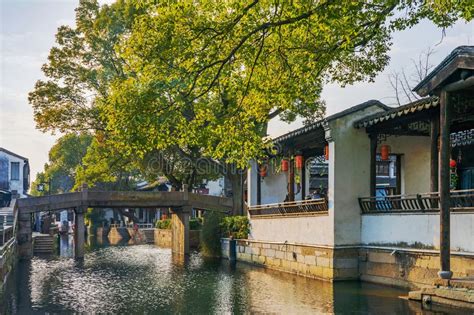 The Ancient Architecture Complex Rivers And Tour Scenery Of Wuzhen