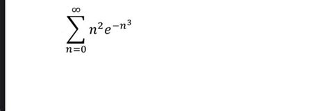 Solved Determine Whether The Following Infinite Series