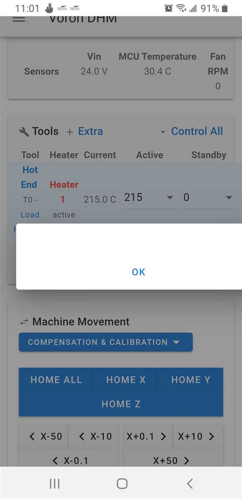 messages cannot be seen on dwc duet3d forum