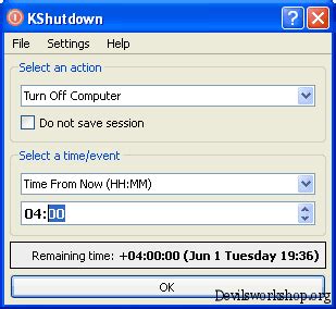 Utilities To Turn Off Your System Automatically