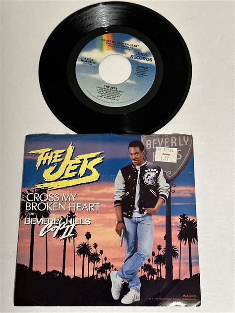 The Jets Cross My Broken Heart 80s Dance Pop 45 Wps Ex Vinyl