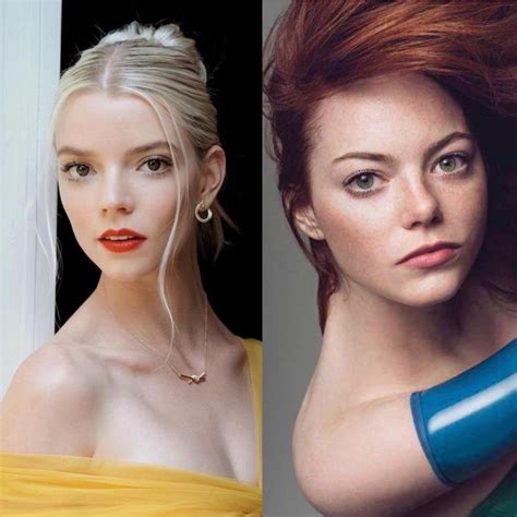 Anya Taylor Joy As Stepsis And Emma Stone As Stepmom Would Be The Best