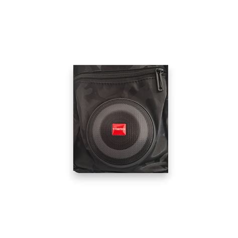 Black Crossbody Bag With Built In Speaker Jru Living Brands