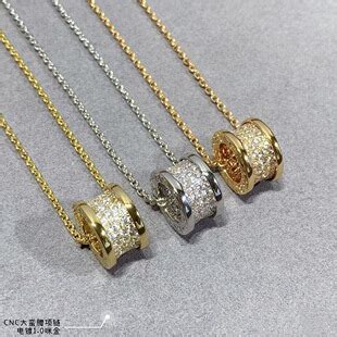 高版宝家轻奢满钻小蛮腰项链女镀18k玫瑰金满天星气质锁骨链批发 阿里巴巴