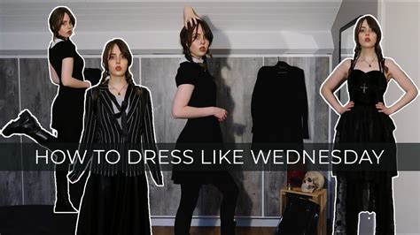 Wednesday Addams Inspired Dress