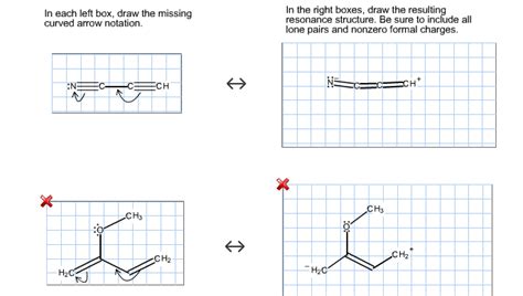 Solved In Each Left Box Draw The Missing Curved Arrow Chegg Com
