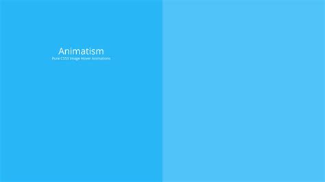 Pure Css3 Image Hover Animations