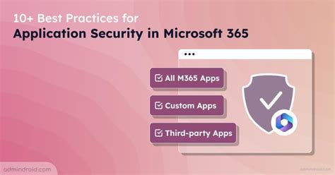 Jake Admindroid On Linkedin Application Security In Microsoft 365 Common Guidelines