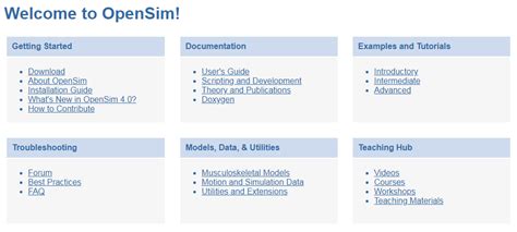 show welcome page when opensim starts · issue 499 · opensim org