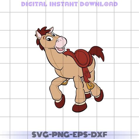 Cute Bullseye Svg Toy Story Characters Png Cartoon Movie Clipart