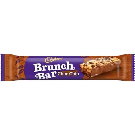 Cadbury Brunch Chocolate Chip British 8x140g Pacific Candy Wholesale