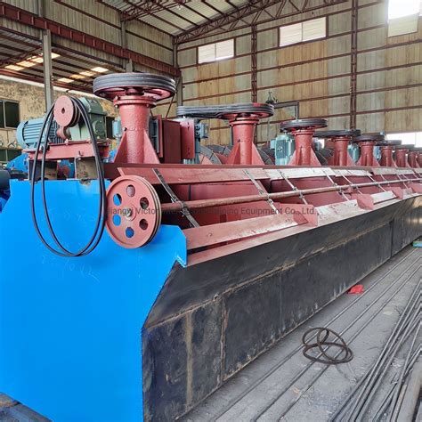 Factory Copper Froth Flotation Concentration Copper Ore Processing