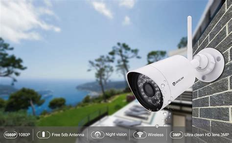 Dericam 1080p Wireless Outdoor Security Camera With