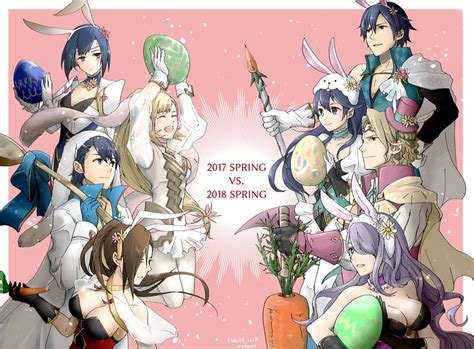 2017 Spring Vs 2018 Spring Fire Emblem Heroes Know Your Meme
