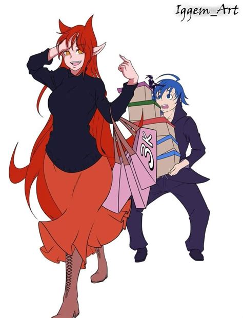 Iruma And Ameri Shopping Together 🛍️ Personajes De Anime Personajes