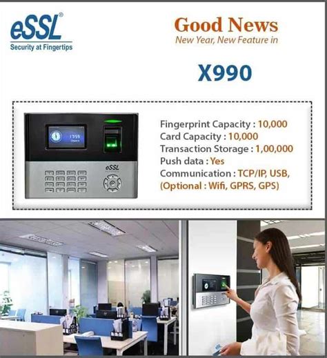 ESSL X Is Now Offering Fingerprint Capacity Advance Machine