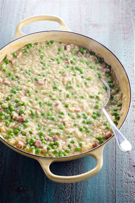 Ham And Pea Risotto Umami Girl