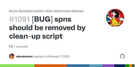 Bug Spns Should Be Removed By Clean Up Script · Issue 1091 · Azure Samplesmodern Data