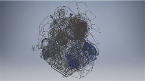 Two Stroke Roatry Engine 3d Model Cgtrader