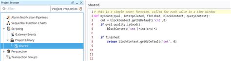 Custom Tag History Aggregates Ignition User Manual