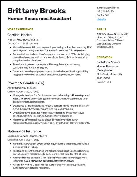 Human Resources Assistant