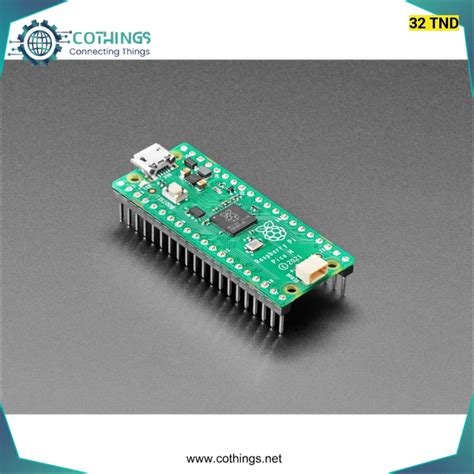 raspberry pi pico microcontroller development board avec pin soudés