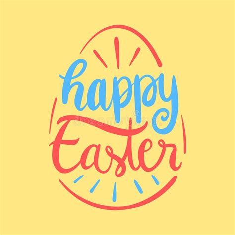 Glckliche Easter Egg Gru Karte Vektor Abbildung Illustration Von