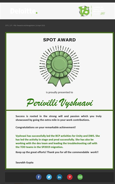 Vyshnavi Perivilli On Linkedin Deloitteworkculture Thankitforward