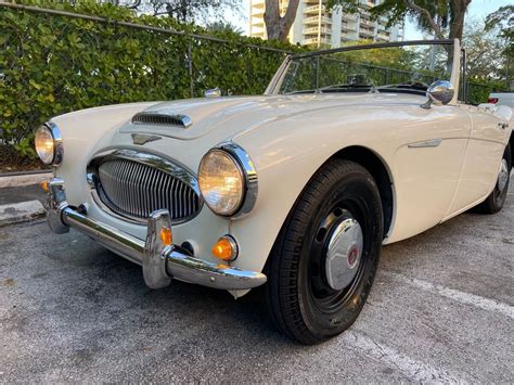 1982 Austin Healey 3000 Convertible White Rwd Manual Replica For Sale