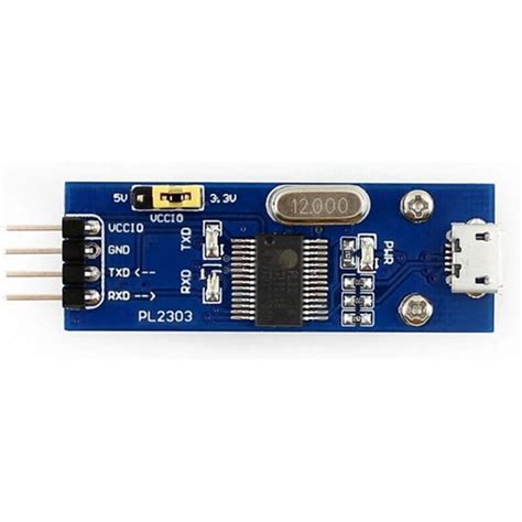 Waveshare Pl2303 Usb Uart Board Communication Module Usb To Ttl Usb To Serial Port Mini Public