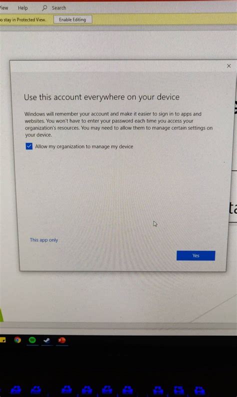 how to untick allow my organization to manage my device techsupport