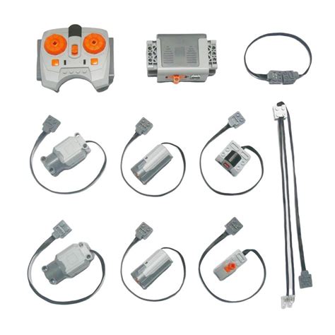 10 In 1 Motor Kit Compatible With Lego Technic Power Function Motor Set Advanced Control