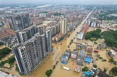 Überschwemmungen Guangdong steht unter Wasser ZEIT ONLINE