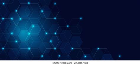 추상 배경 기술 허니콤이 있는 포스터의 스톡 벡터로열티 프리 2199817513 Shutterstock