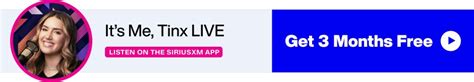 Its Me Tinx Live Get Real Time Advice Siriusxm