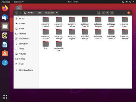 ZFS Focus On Ubuntu 20 04 LTS ZSys General Principle On State Management DidRocks