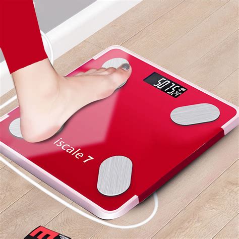 Bluetooth Body Fat Scale Smart Backlit Display Sca Grandado